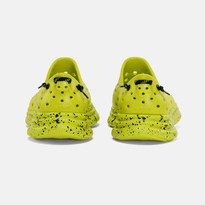 All Neon Yellow / Black Speckle – KANE Revive – Active Recovery Shoe