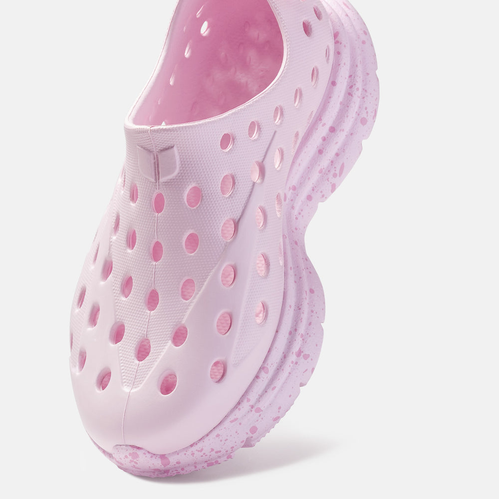 Bubblegum / Pink Speckle – KANE Revive Kids – Active Recovery Shoe