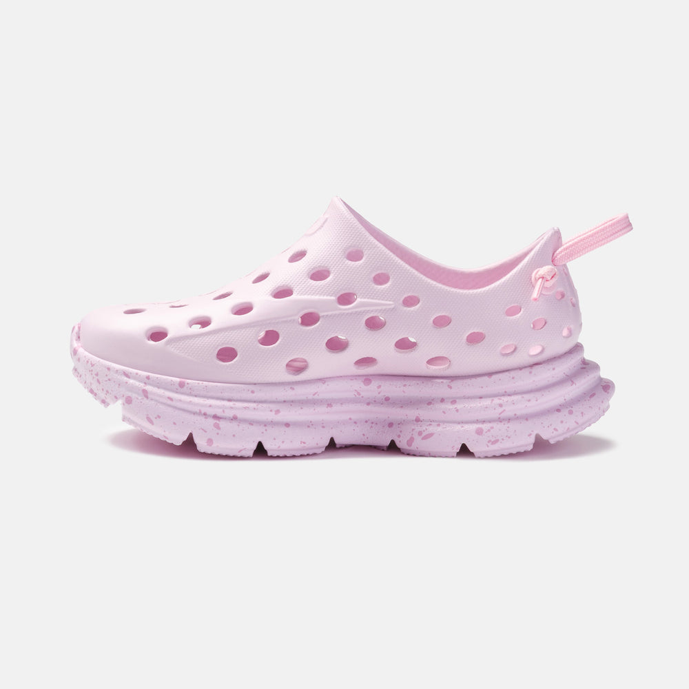 Bubblegum / Pink Speckle – KANE Revive Kids – Active Recovery Shoe