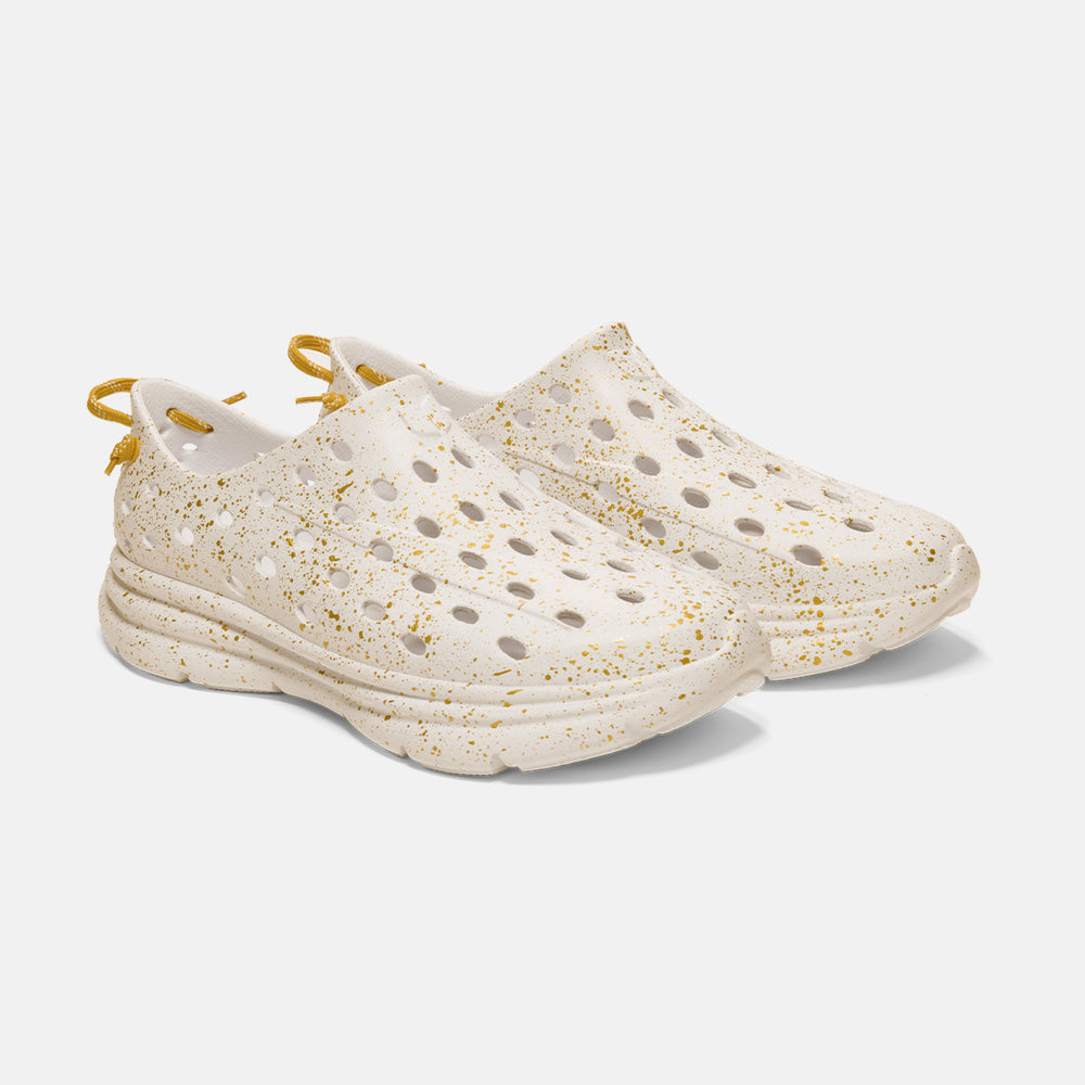 Revive Gold Confetti AOP – Kane Revive – Active Recovery Shoe