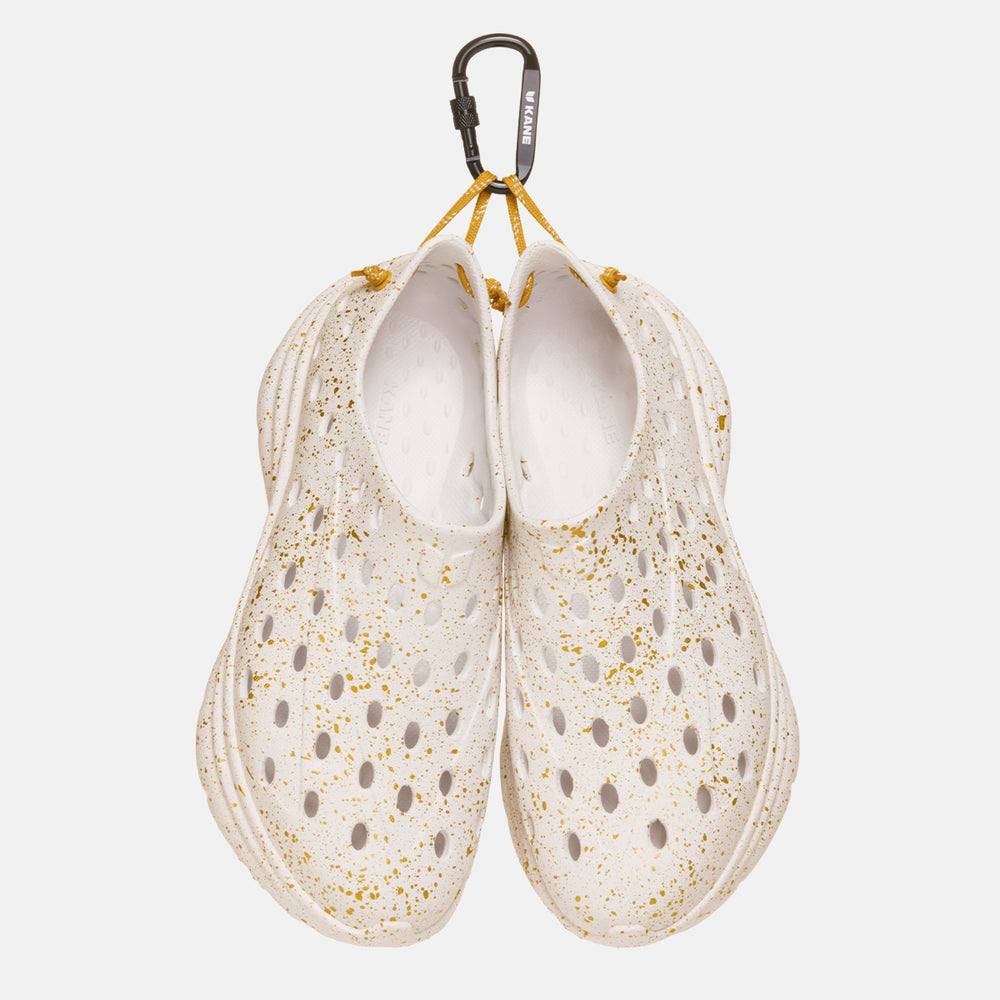 Revive Gold Confetti AOP – Kane Revive – Active Recovery Shoe