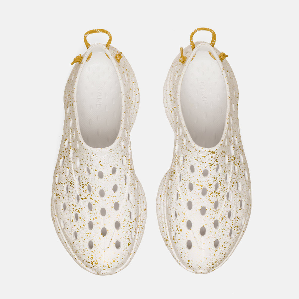 Revive Gold Confetti AOP – Kane Revive – Active Recovery Shoe