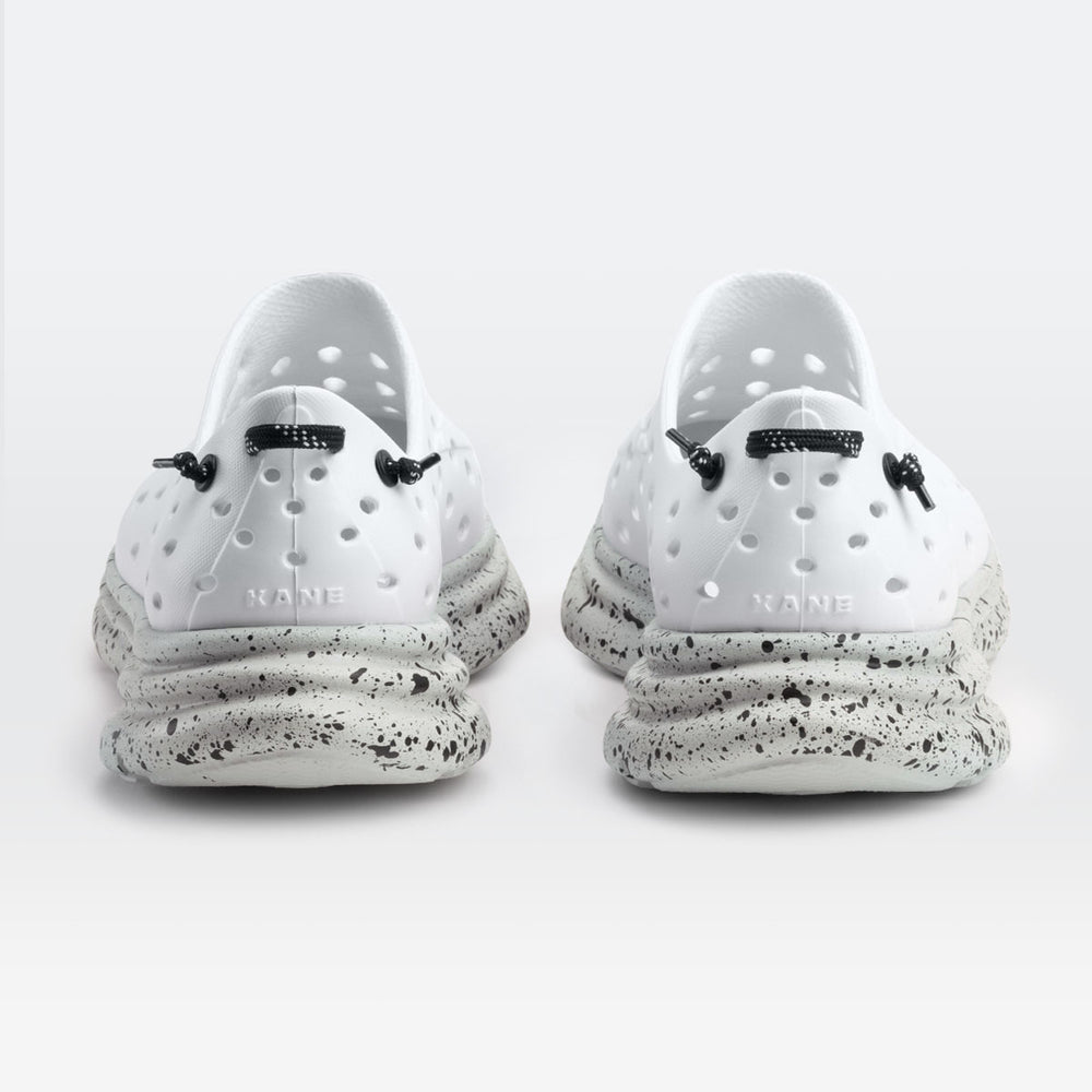 White / Gray Speckle – Kane Revive – Active Recovery Shoe