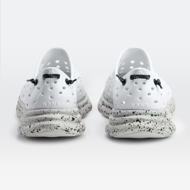 White / Gray Speckle – Kane Revive – Active Recovery Shoe
