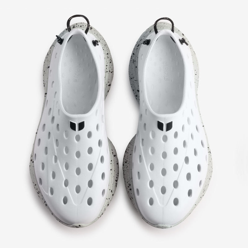 White / Gray Speckle – Kane Revive – Active Recovery Shoe