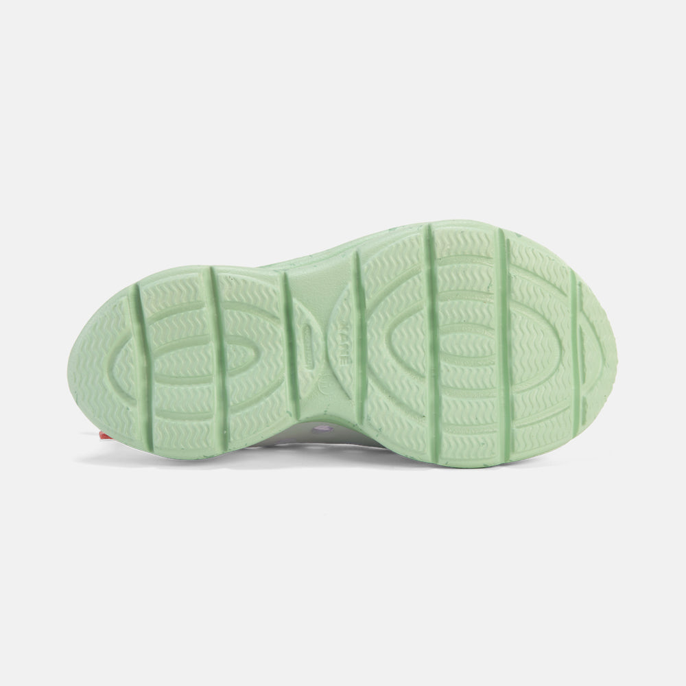 White / Spring Speckle – KANE Revive Kids – Active Recovery Shoe