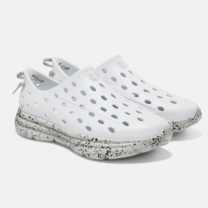 White / Gray Speckle – Kane Revive – Active Recovery Shoe