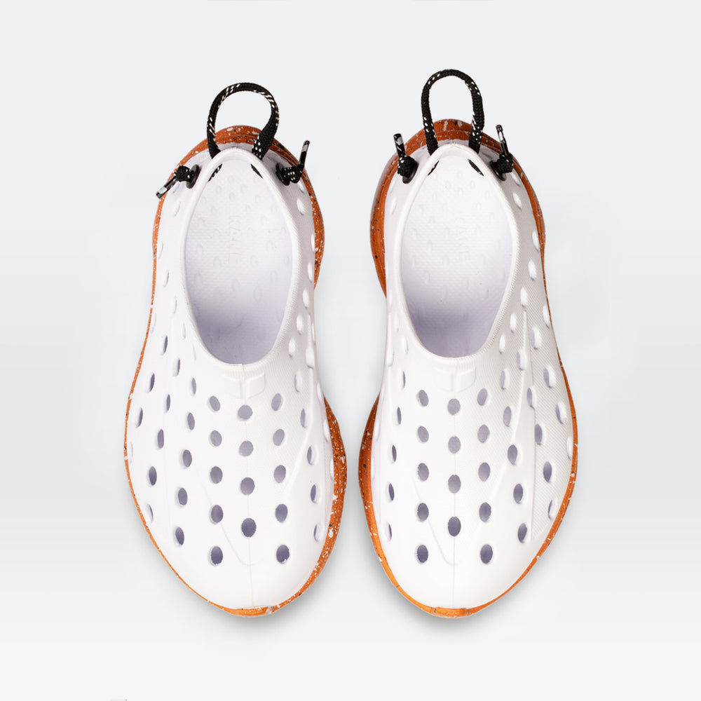 White / Caramel Speckle – Kane Revive Kids – Active Recovery Shoe