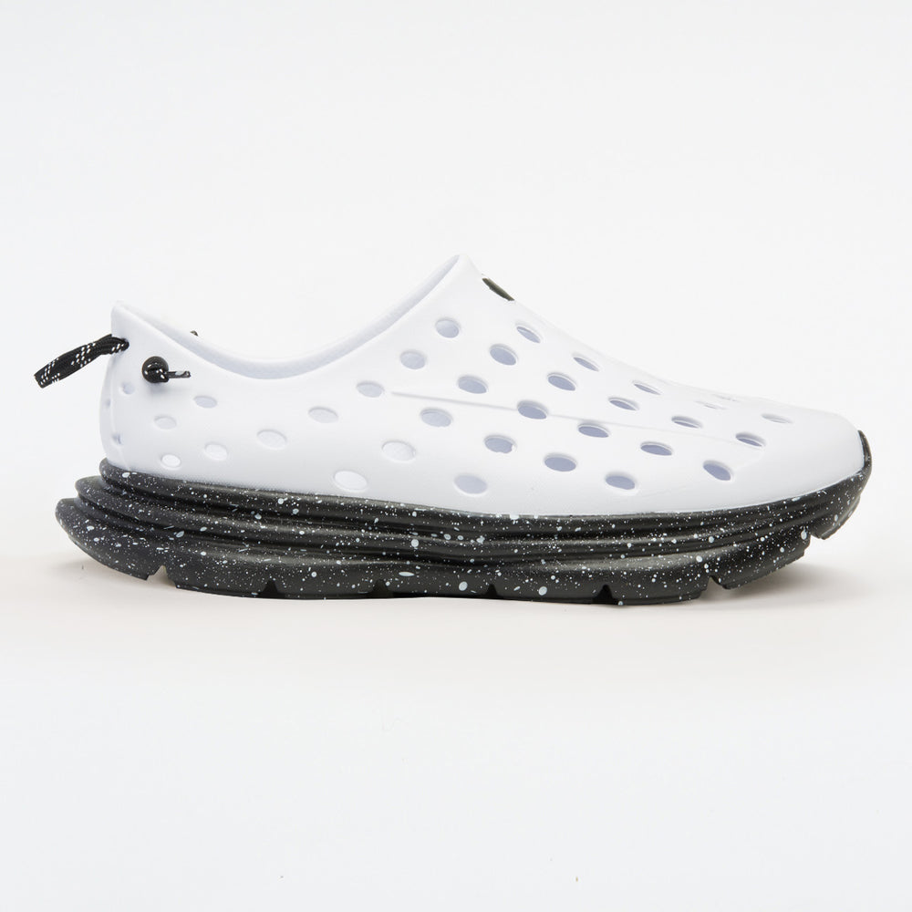 White / Black Speckle – Kane Revive – Active Recovery Shoe